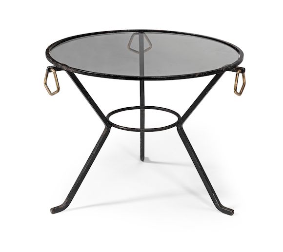 Bonhams : Attributed to Jacques Adnet (French 1900-1984) An occasional ...