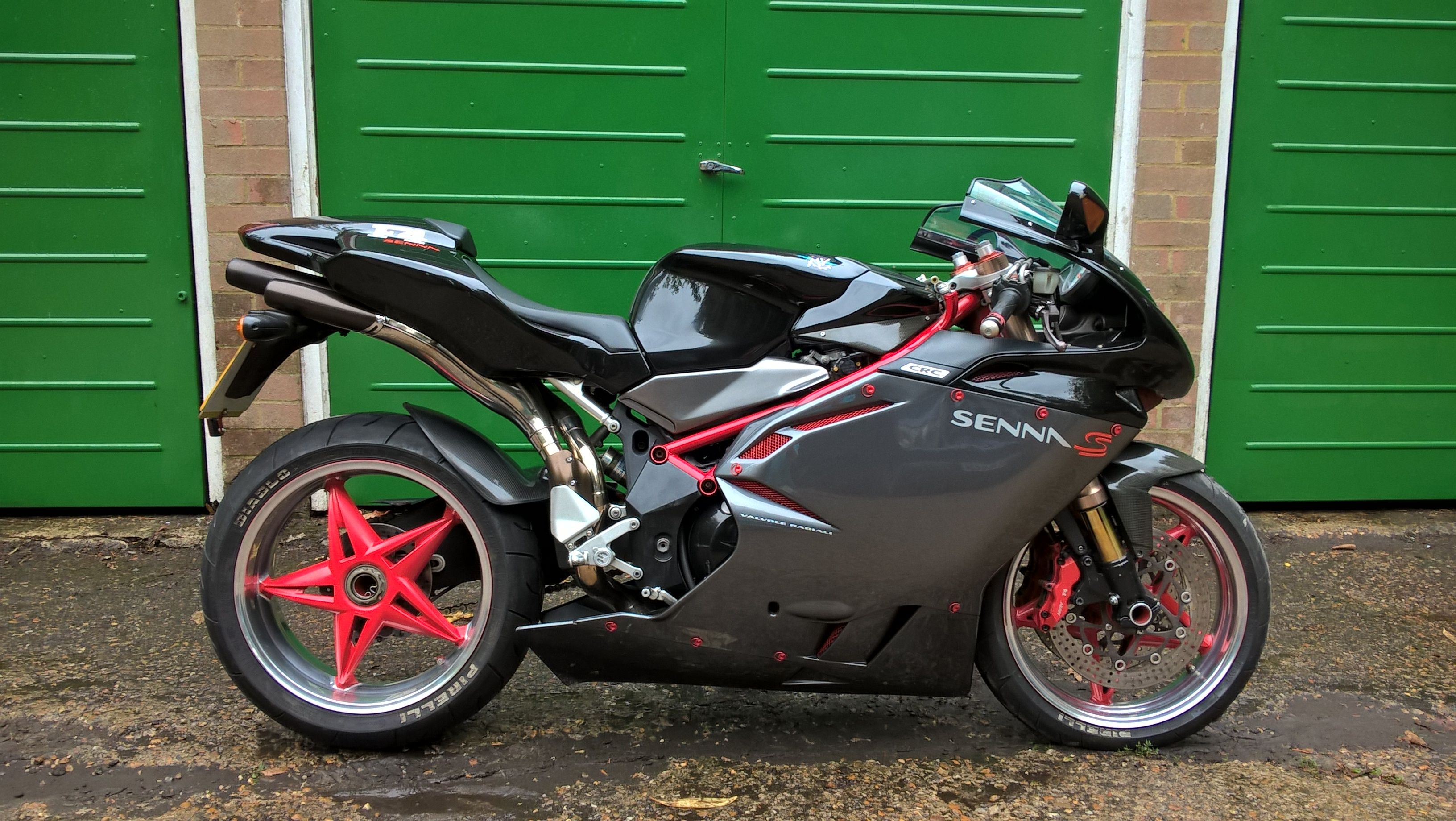 Bonhams Cars : 2002 MV Agusta 749cc F4 Senna Frame no. ZCGF401BC2V004617 Engine no. F4A205632