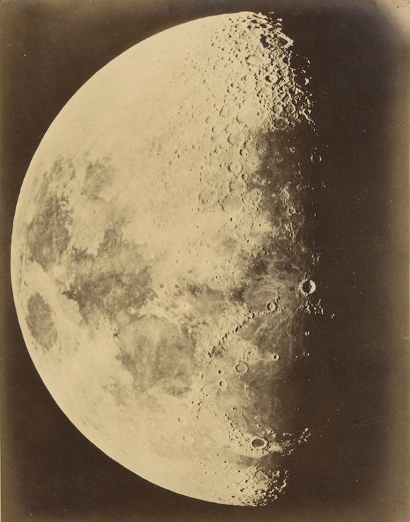 Bonhams : MOON PHOTOGRAPHY RUTHERFURD (LEWIS MORRIS) Three views of the ...