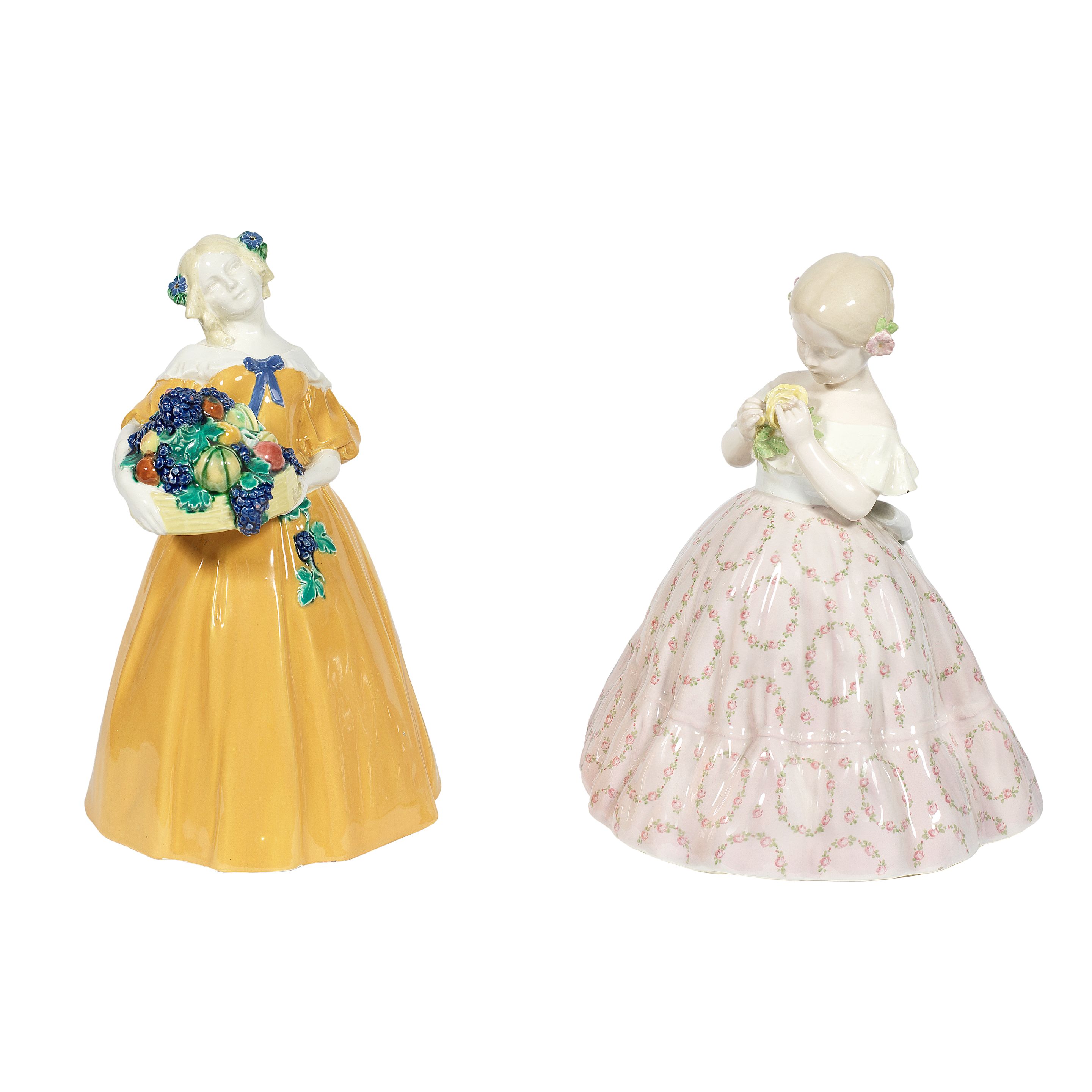 Bonhams : Two early twentieth century Austrian Ceramic female studies ...