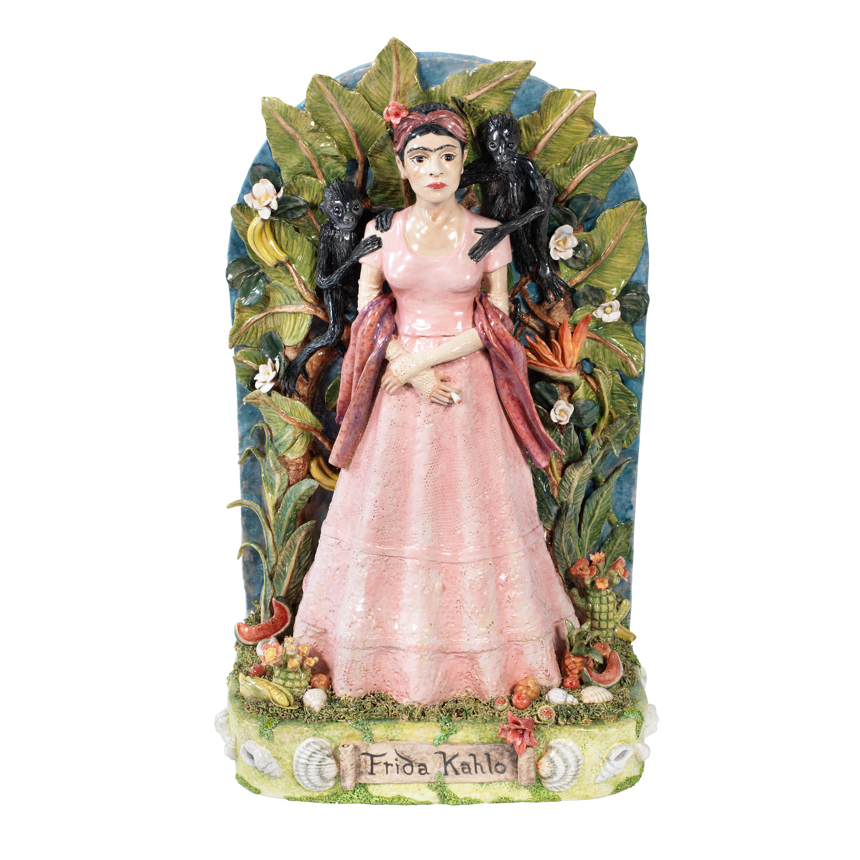 'Frida Kahlo' a hand-modelled ceramic study by michele coxon - auctions ...