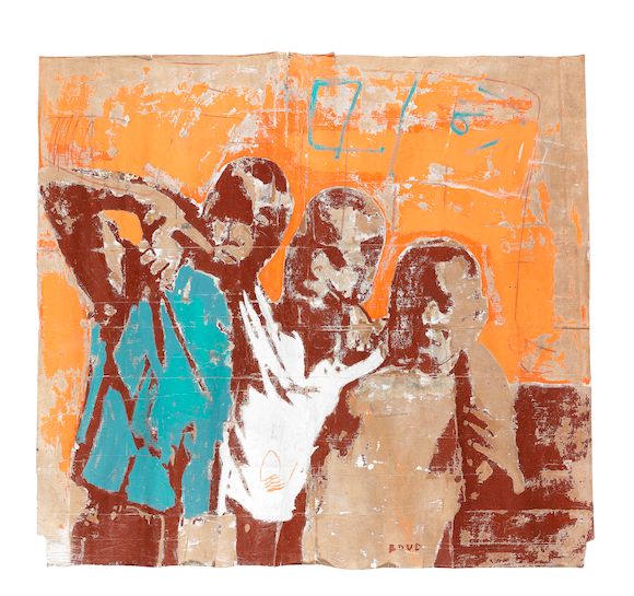 Bonhams : Armand Boua (Ivorian, born 1978) Enjaillement, 2015