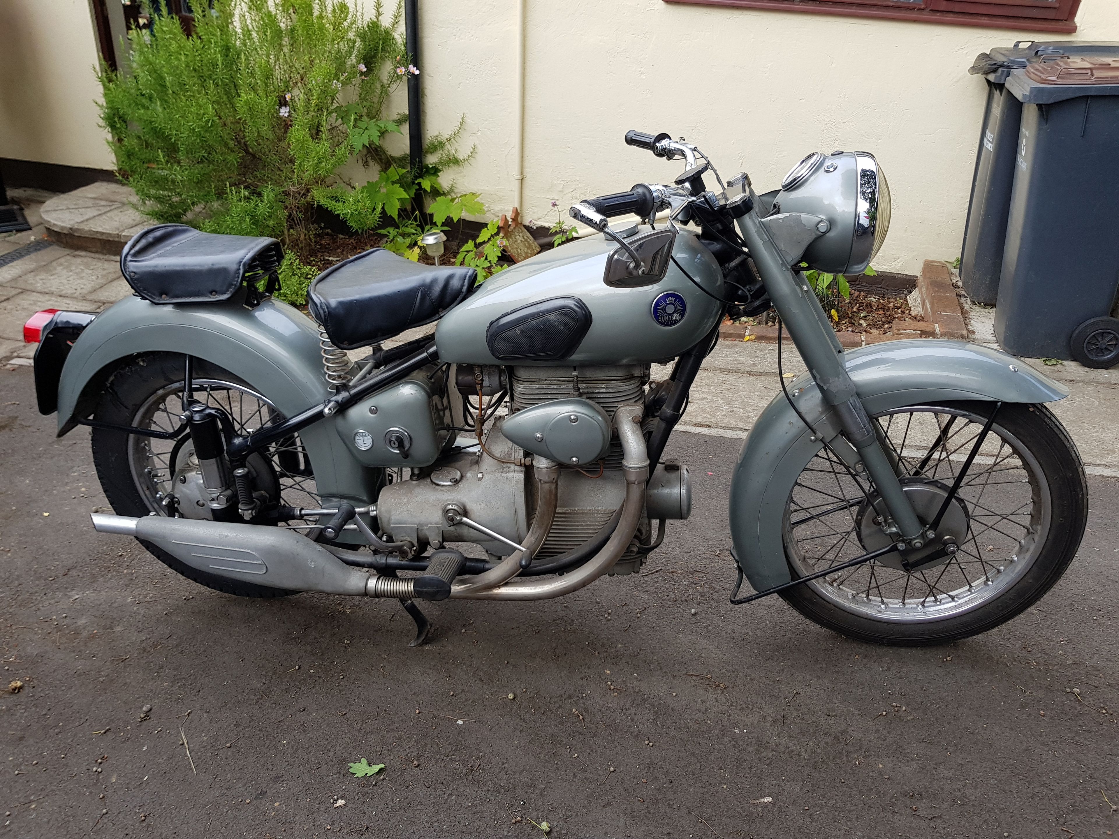 Bonhams Cars : 1949 Sunbeam 489cc S8 Frame no. S8 587 Engine no. S8 656