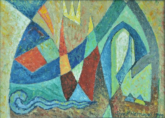 Bonhams : Jamil Hamoudi (Iraq, 1924-2003) Hurrufiya