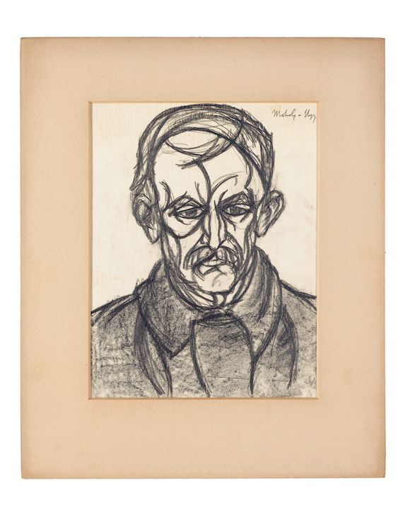 Bonhams : László Moholy-Nagy (1895-1946) Porträt eines Mannes (Executed ...