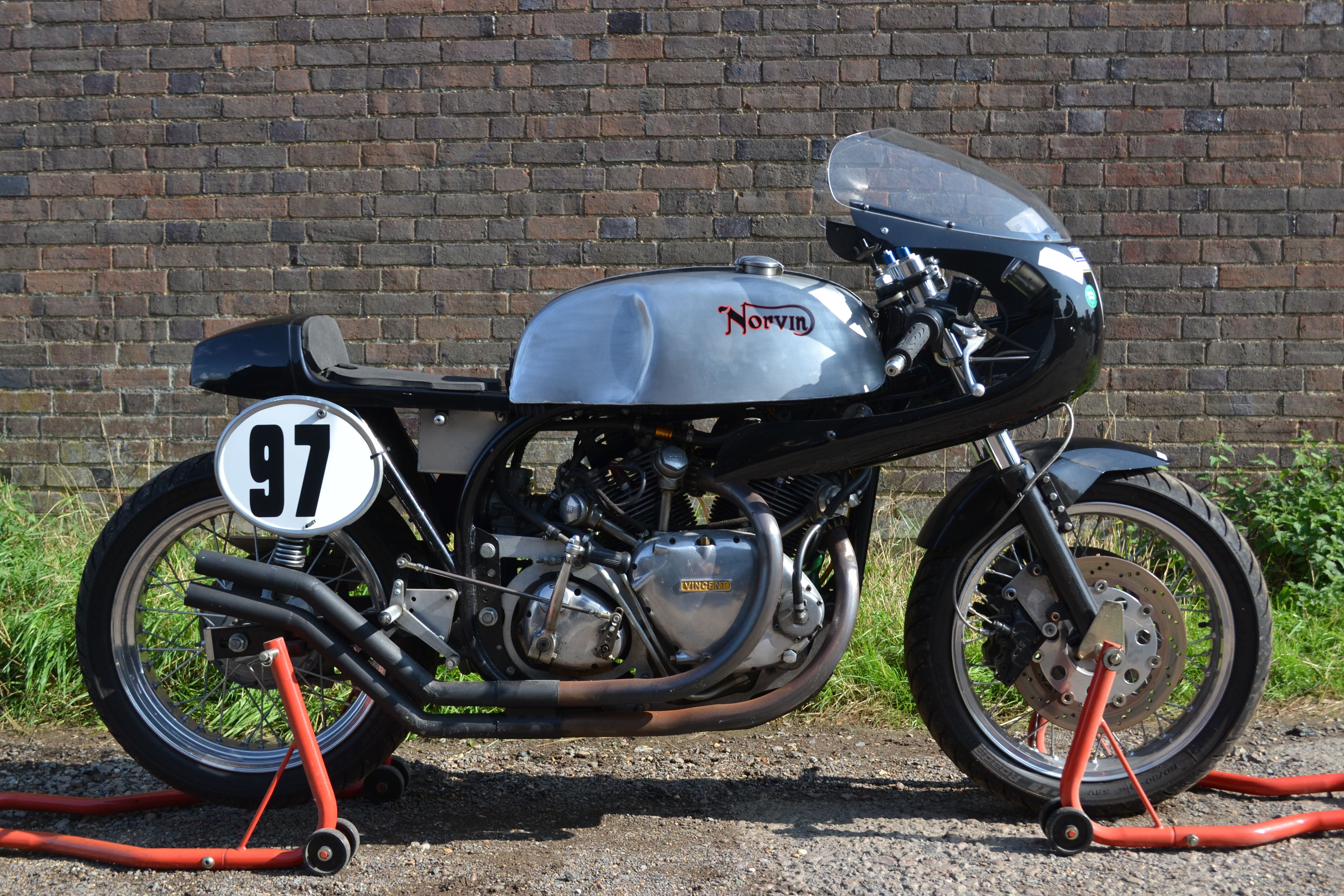 Bonhams Cars : 'Norvin' 998cc Racing Motorcycle Frame no. X55 Engine no ...