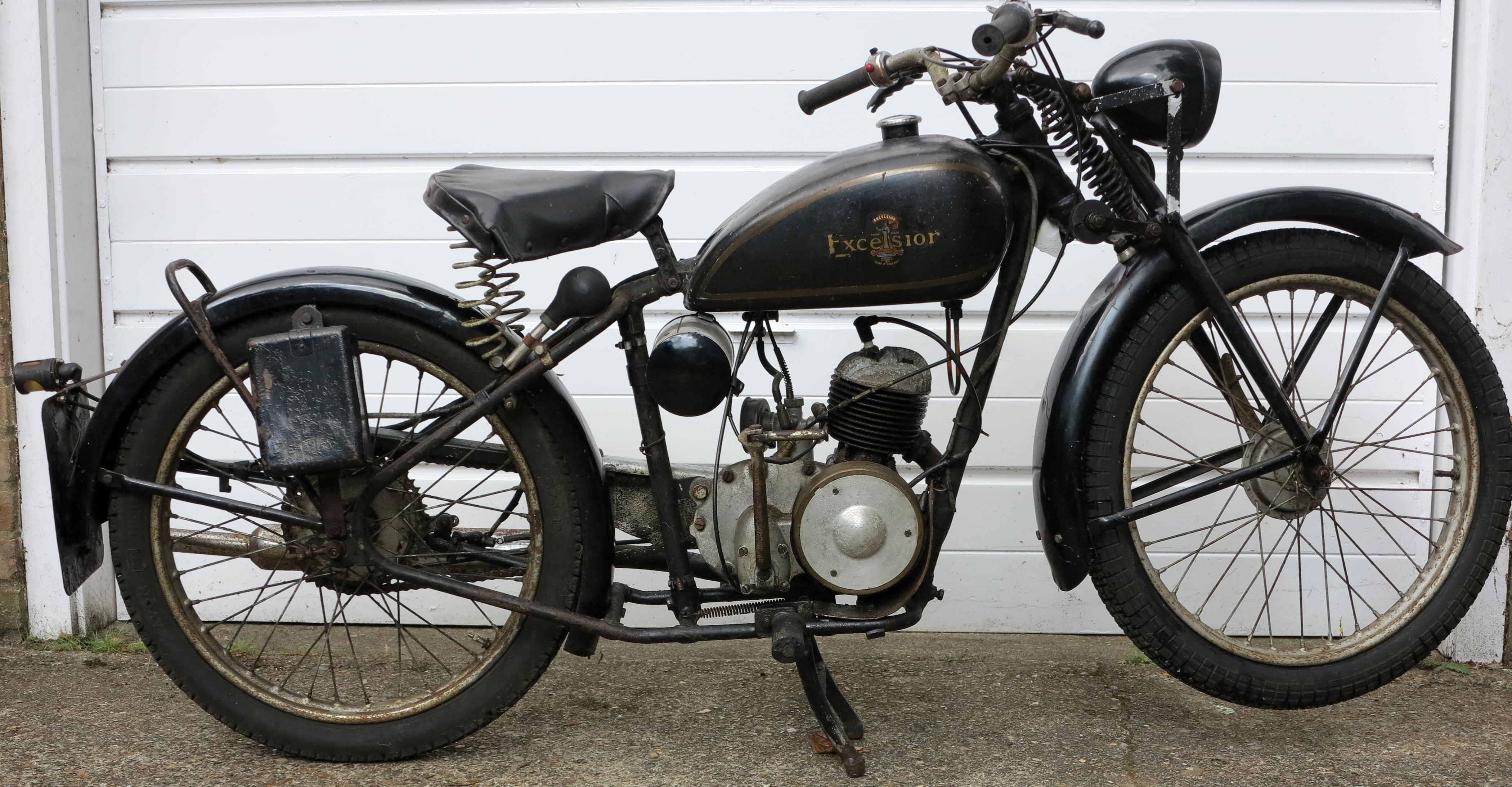 Bonhams Cars : c.1956 Excelsior 98cc Consort Frame no. F4S/9994 Engine ...