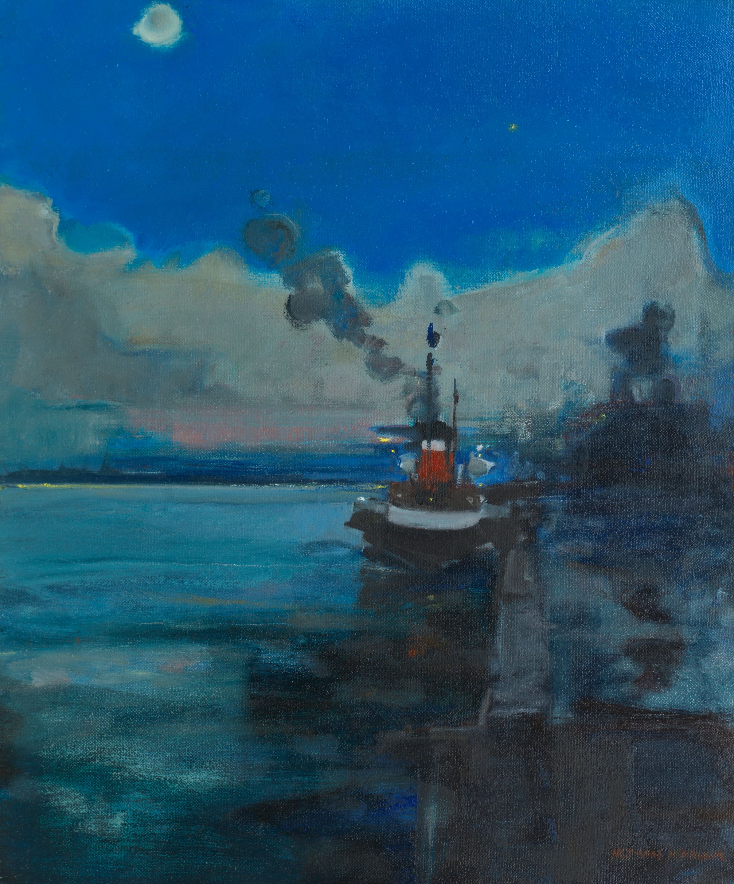 § NORMAN KIRKHAM R.G.I. (SCOTTISH 1936-2021) ABSTRACT WITH SUNFLOWER ...