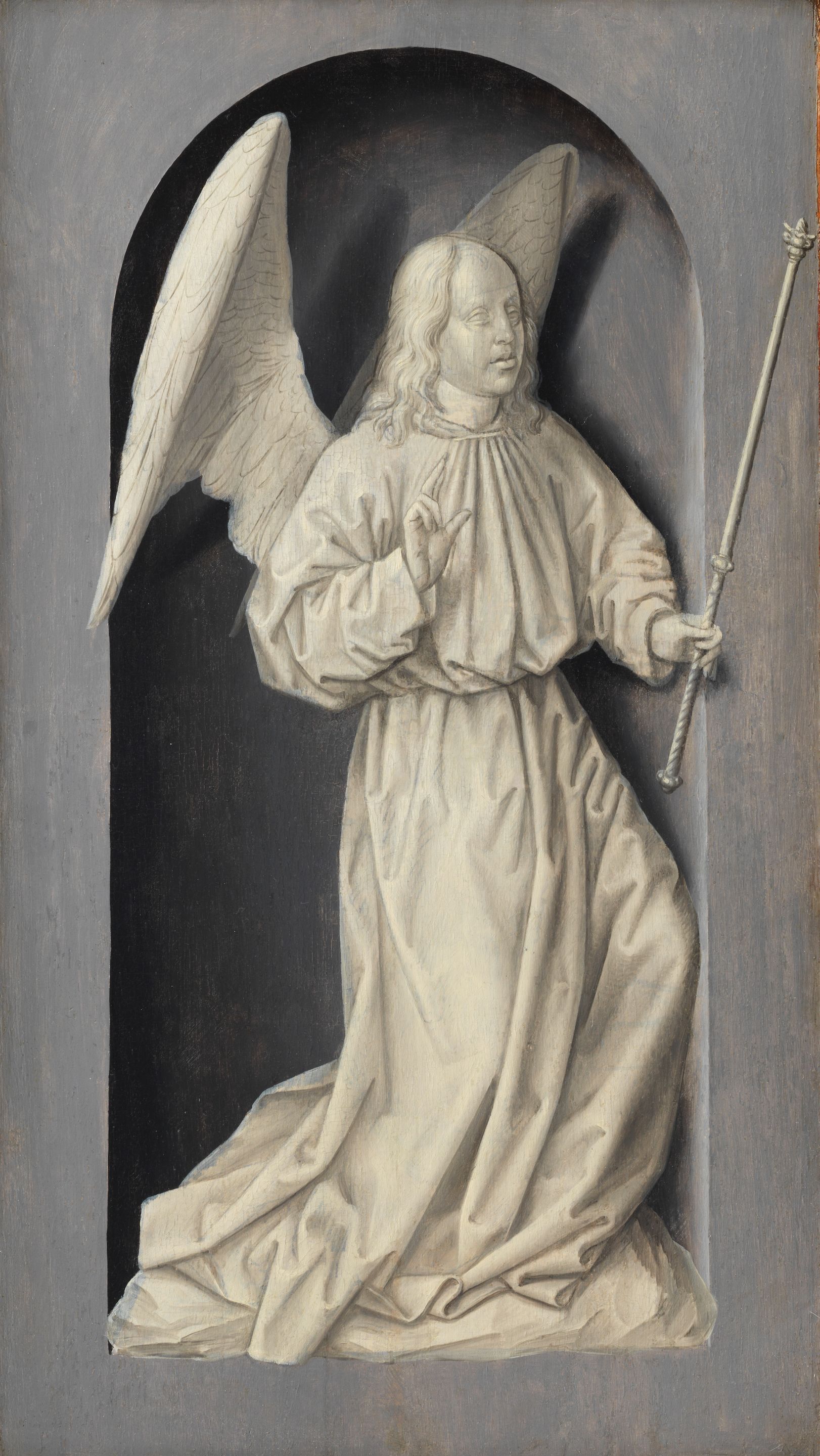 Bonhams : Circle of Jan Provost (Mons circa 1462-1529 Bruges) The Angel ...