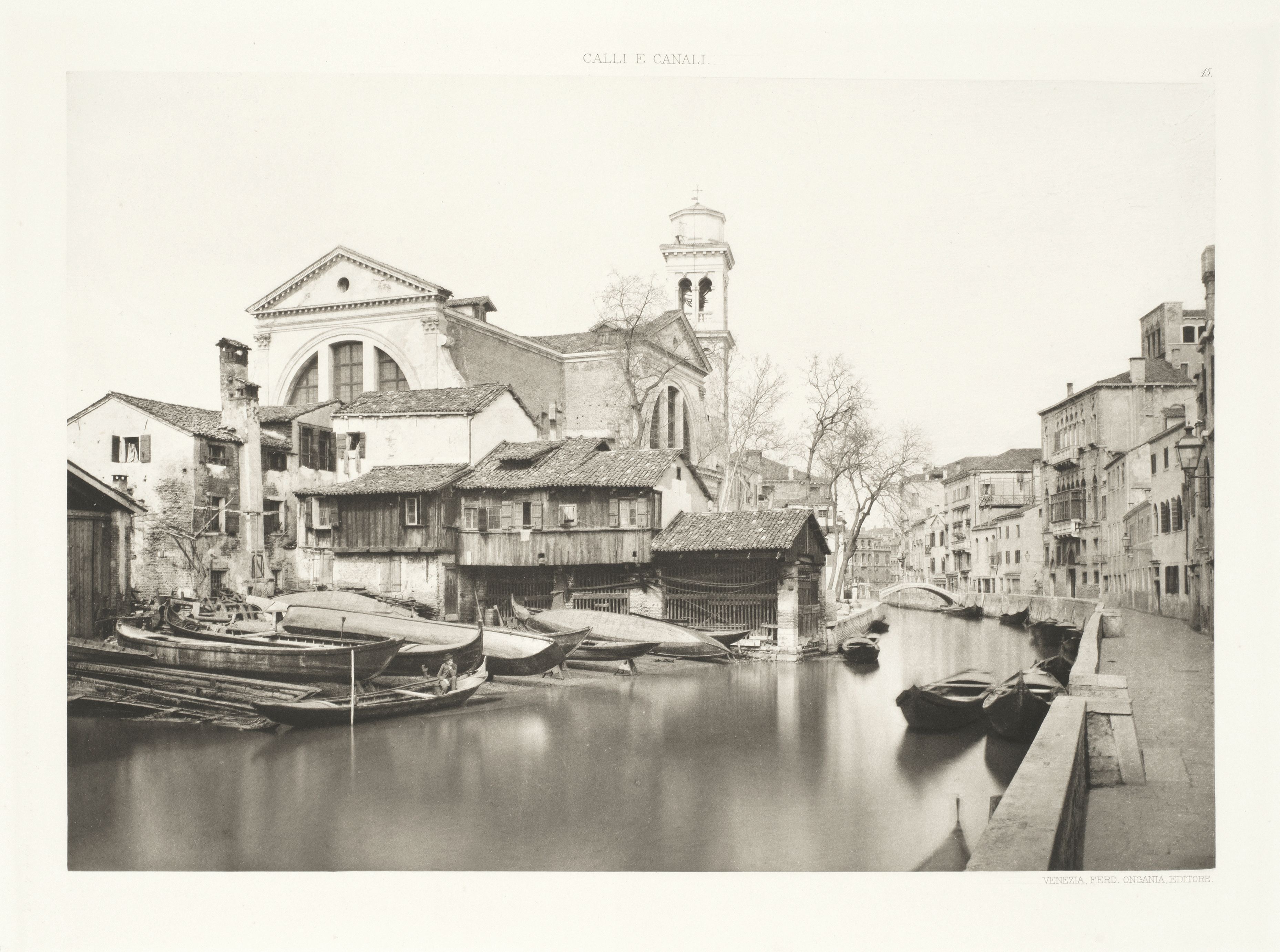 Bonhams : ITALY - VENICE ONGANIA (FERDINANDO) Calli e canali in Venezia ...