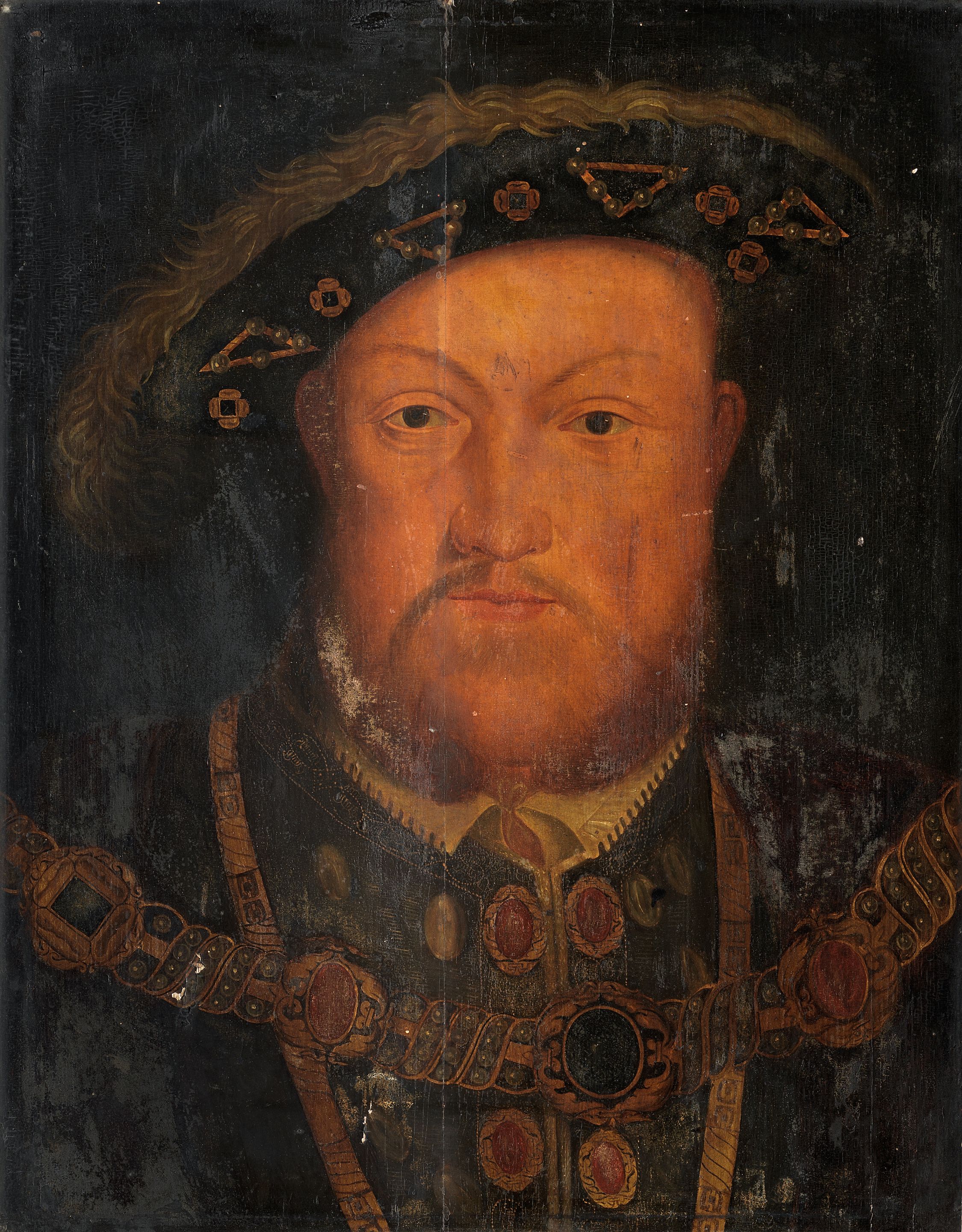 Bonhams : English School, 17th Century Portrait of King Henry VIII ...