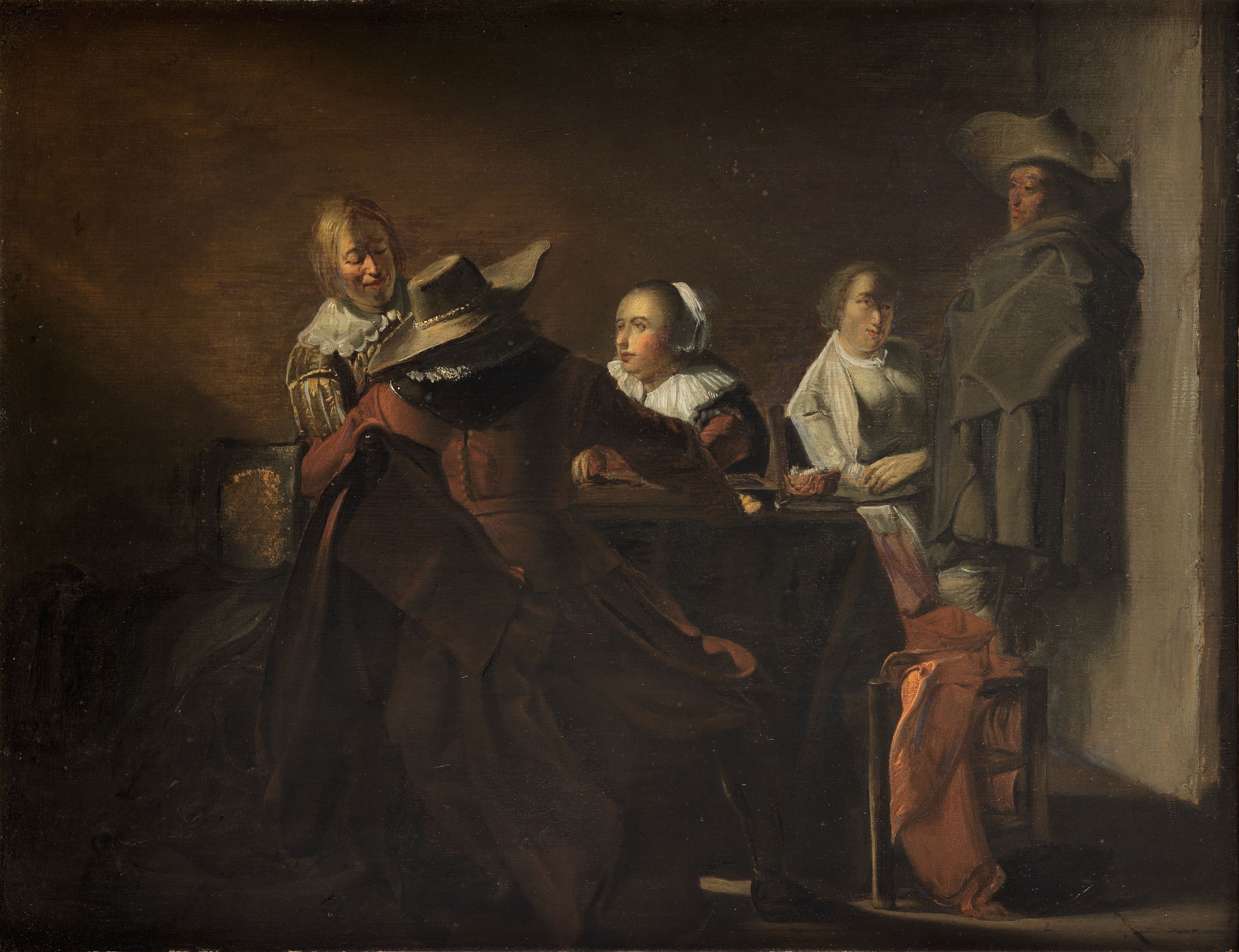 Bonhams : After Pieter Jacobsz. Codde, 17th Century An interior with ...