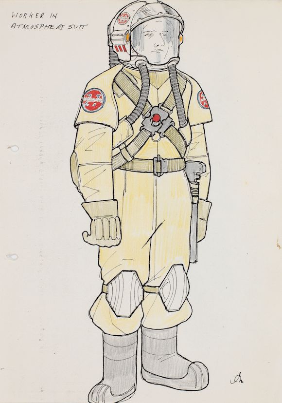 Bonhams : Outland: A collection of costume designs by John Mollo ...