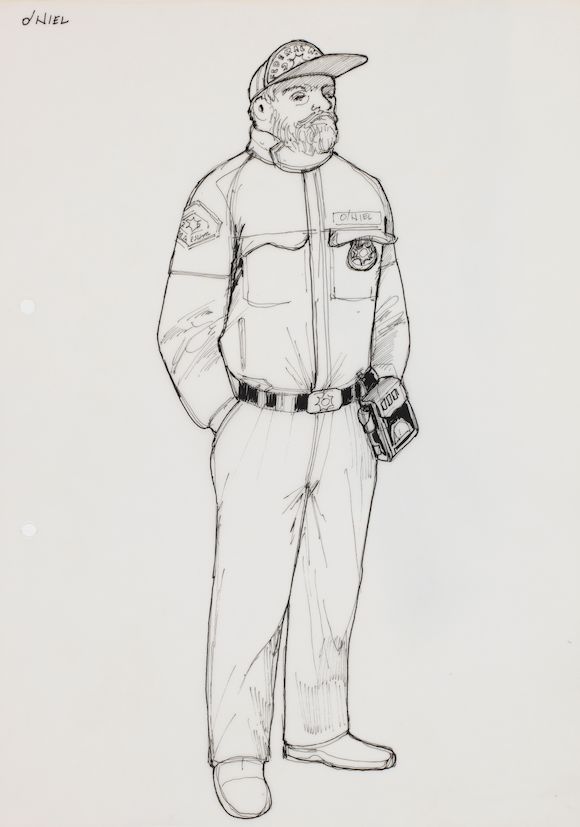 Bonhams : Outland A small quantity of costume designs by John Mollo ...