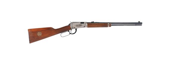 Bonhams : A .22 (L.R.) 'Model EG71W' lever-action carbine by Erma Werke ...