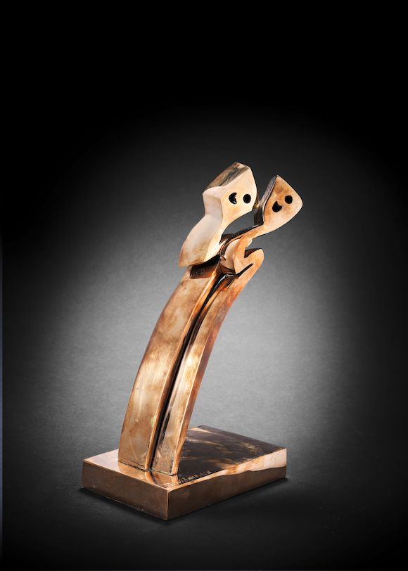 Bonhams : Parviz Tanavoli (Iran, born 1937) Heech Lovers