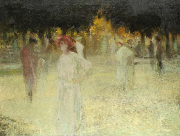 Bonhams : John Ralph (British, 19th/20th Century) The garden party