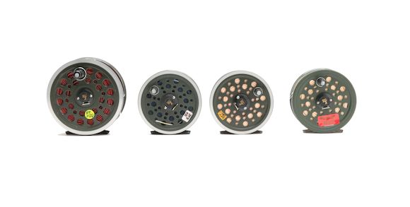 Bonhams : A set of Daiwa 'Lochmor' fly reels