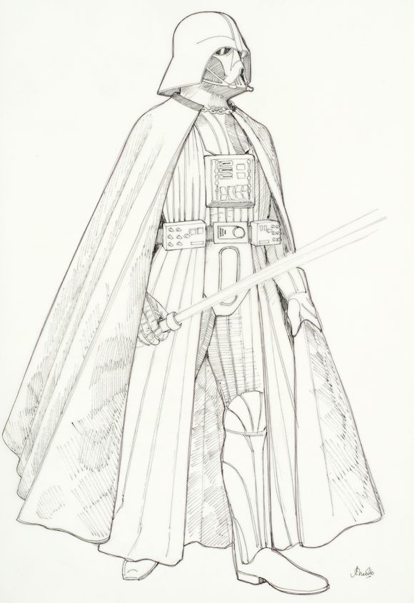 Bonhams : Star Wars Episode IV - A New Hope: A collection of artwork by ...