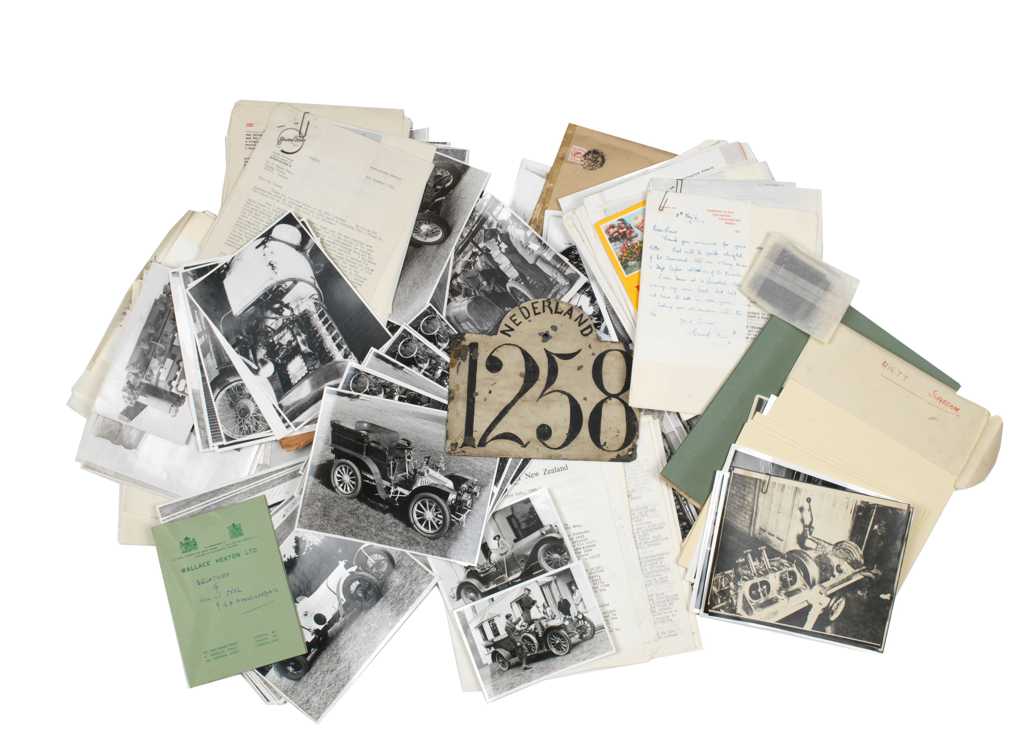 Bonhams Cars : Assorted photographs of Veteran Cars owned by Stanley ...