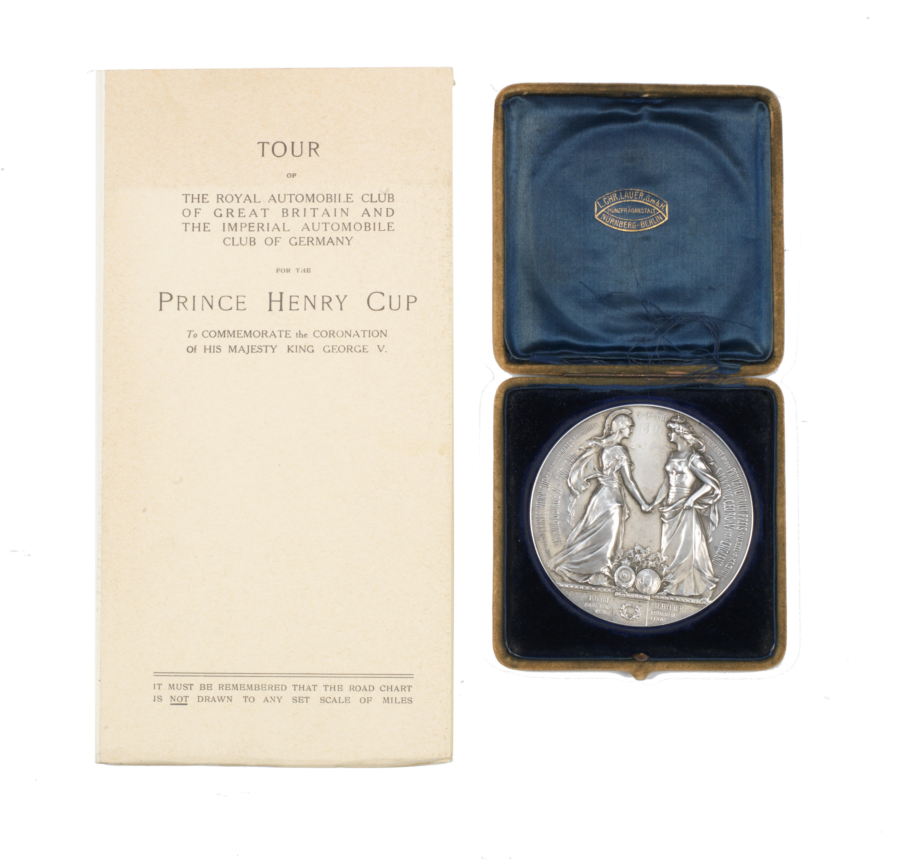 Bonhams Cars : A rare Prince Henry Cup presentation medal, 1911, ((2))