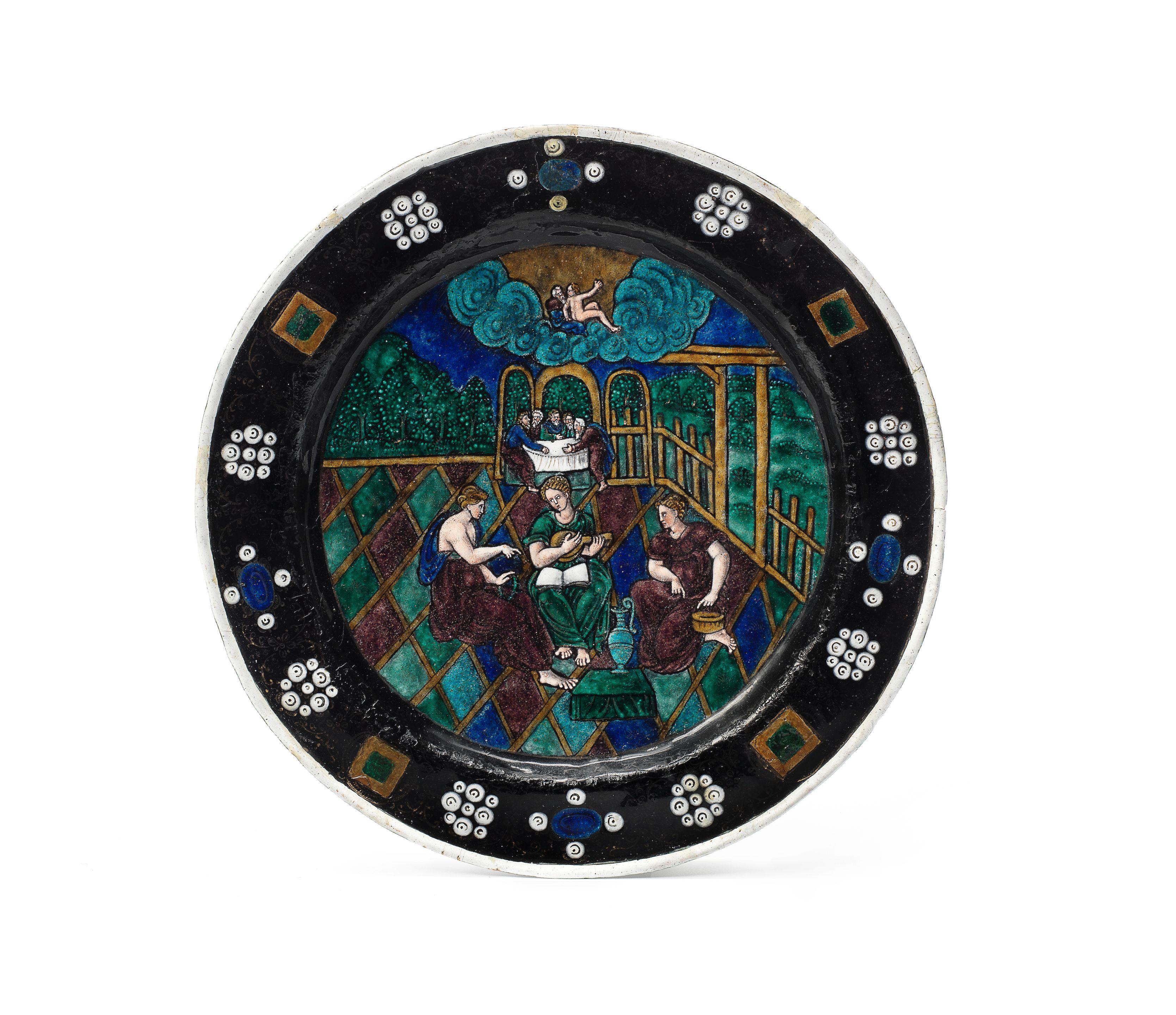 Bonhams : Circle of Jean Limousin (French, 1505-1575) Two Limoges ...