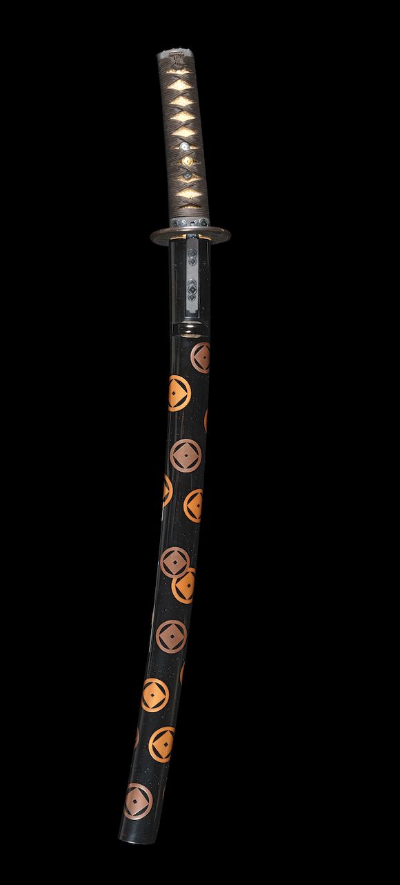 Bonhams : A koshira-e (mounting) for a katana (long sword) Edo period ...