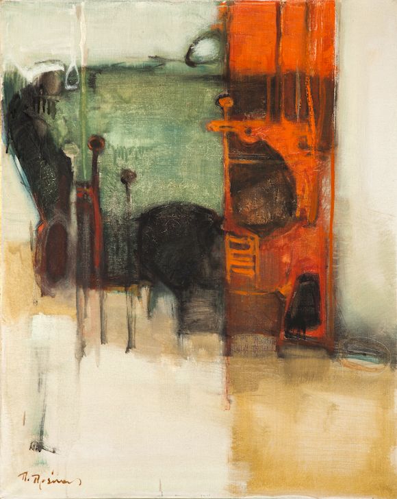 Bonhams : Paris Prekas (Greek, 1926-1999) Winner and defeated 81 x 65 cm.