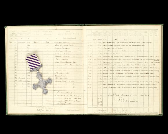 Bonhams : A Second World War D.F.C. group of six to Major R.L.Morrison ...