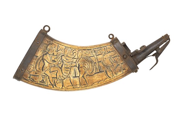 Bonhams : A German Powder-Flask