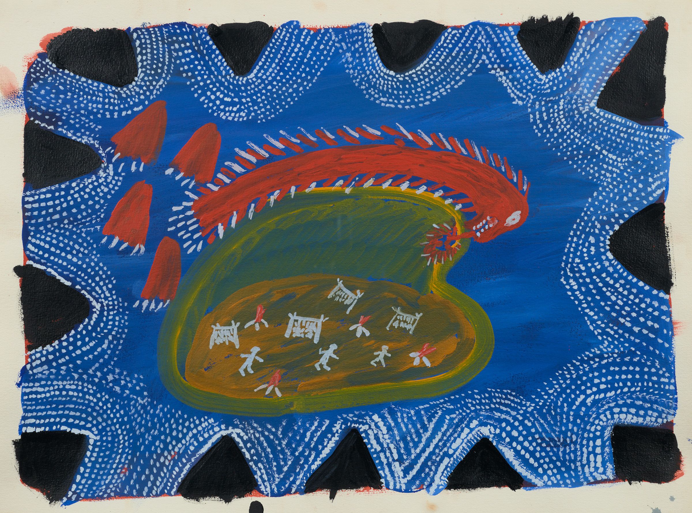 Bonhams : Ginger Riley Munduwalawala (circa 1937-2002) Limmen Bight ...
