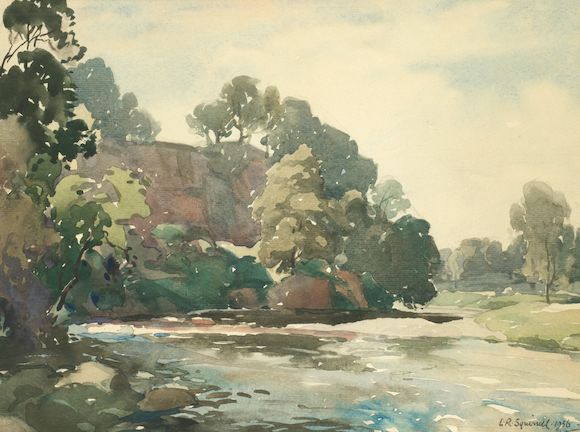 Bonhams : Leonard Russell Squirrell R.W.S., R.I., R.E. (British, 1893 ...