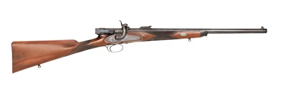 Bonhams : A 30-Bore Percussion Terry's Patent Breech-Loading Carbine