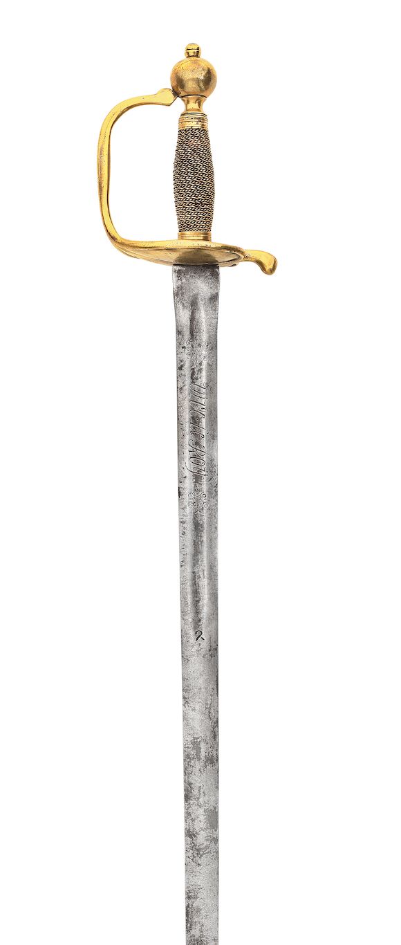 Bonhams : A Very Rare Cavalry Broadsword For A Trooper Of The Fitzjames ...