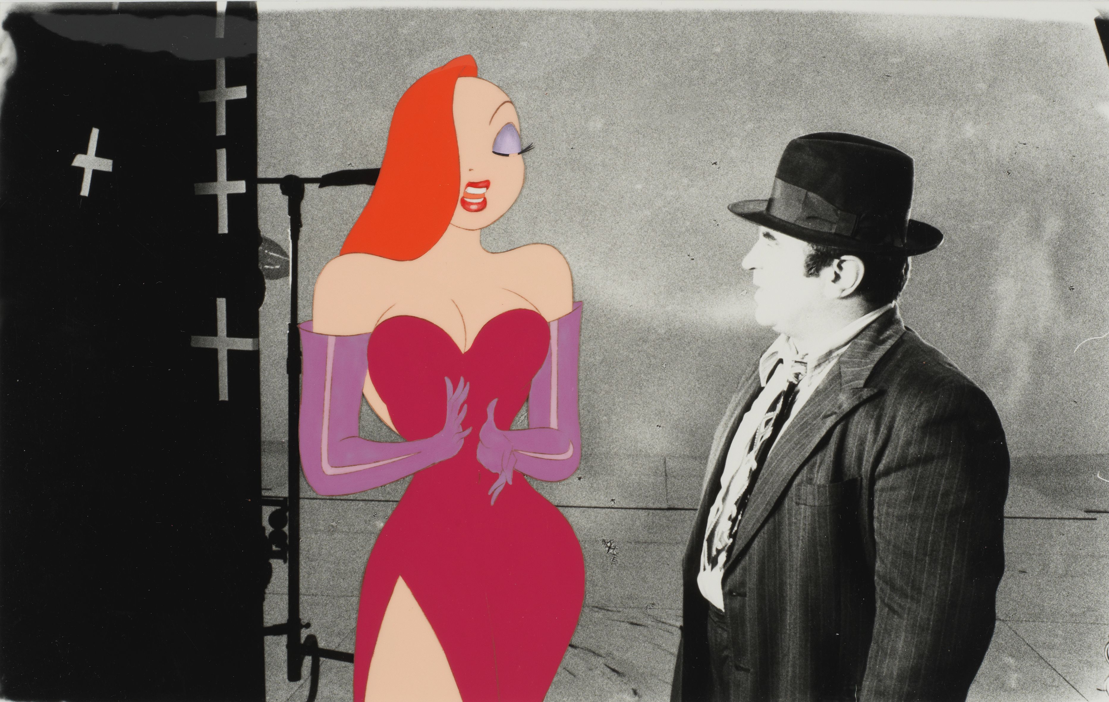 Who Framed Roger Rabbit?: An animation cel of Jessica Rabbit ...
