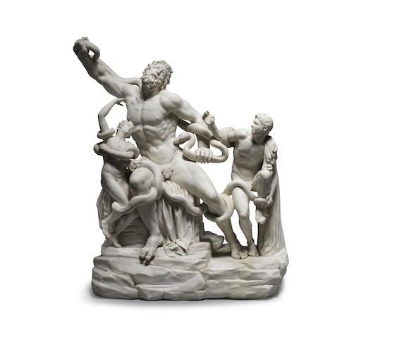 Bonhams : 'Il Gruppo del Laocoonte' A very rare and large Naples, Real ...