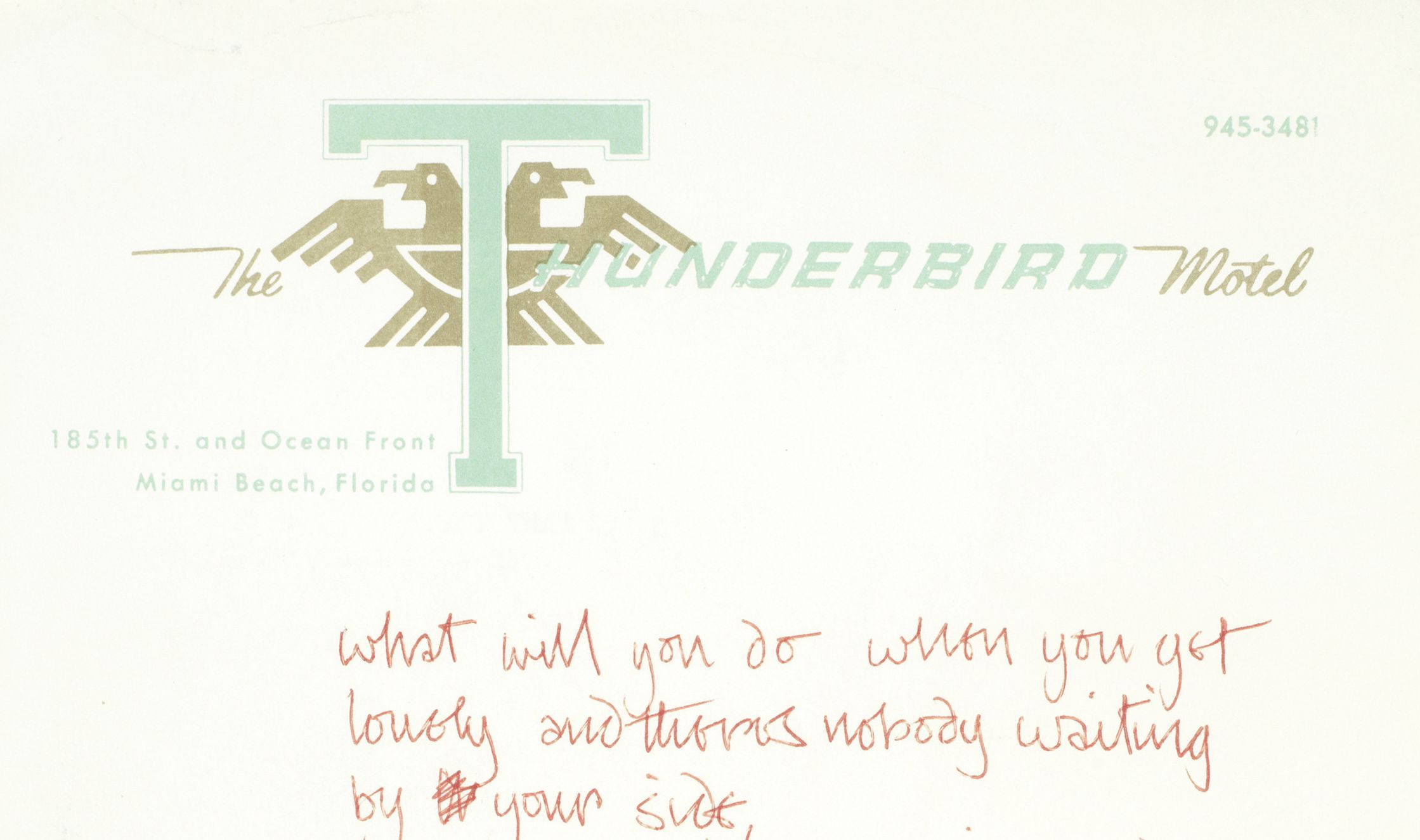 Bonhams : Derek And The Dominos Eric Clapton's handwritten lyrics for ...