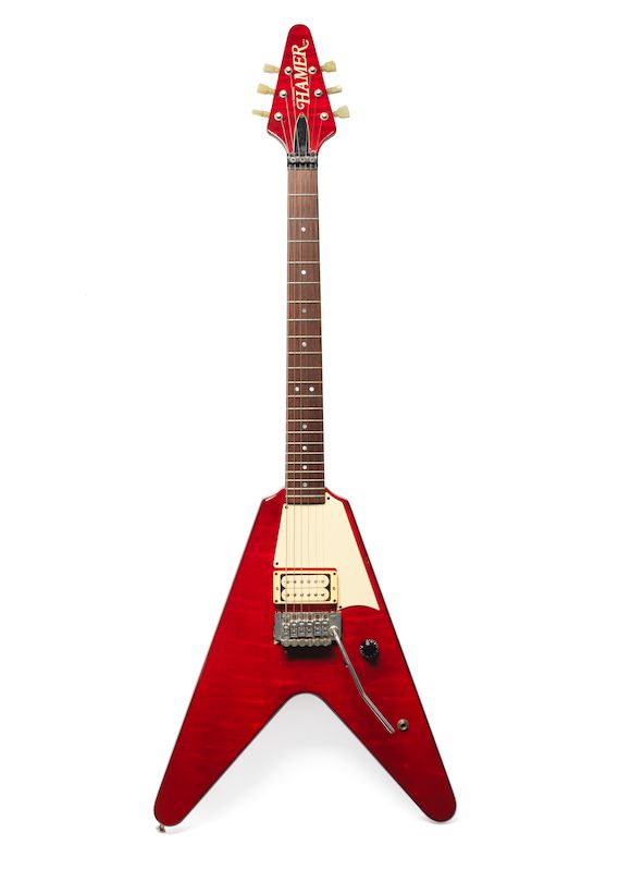 Bonhams : Ken (K.K.) Downing/Judas Priest: A Custom Hamer Vector guitar ...