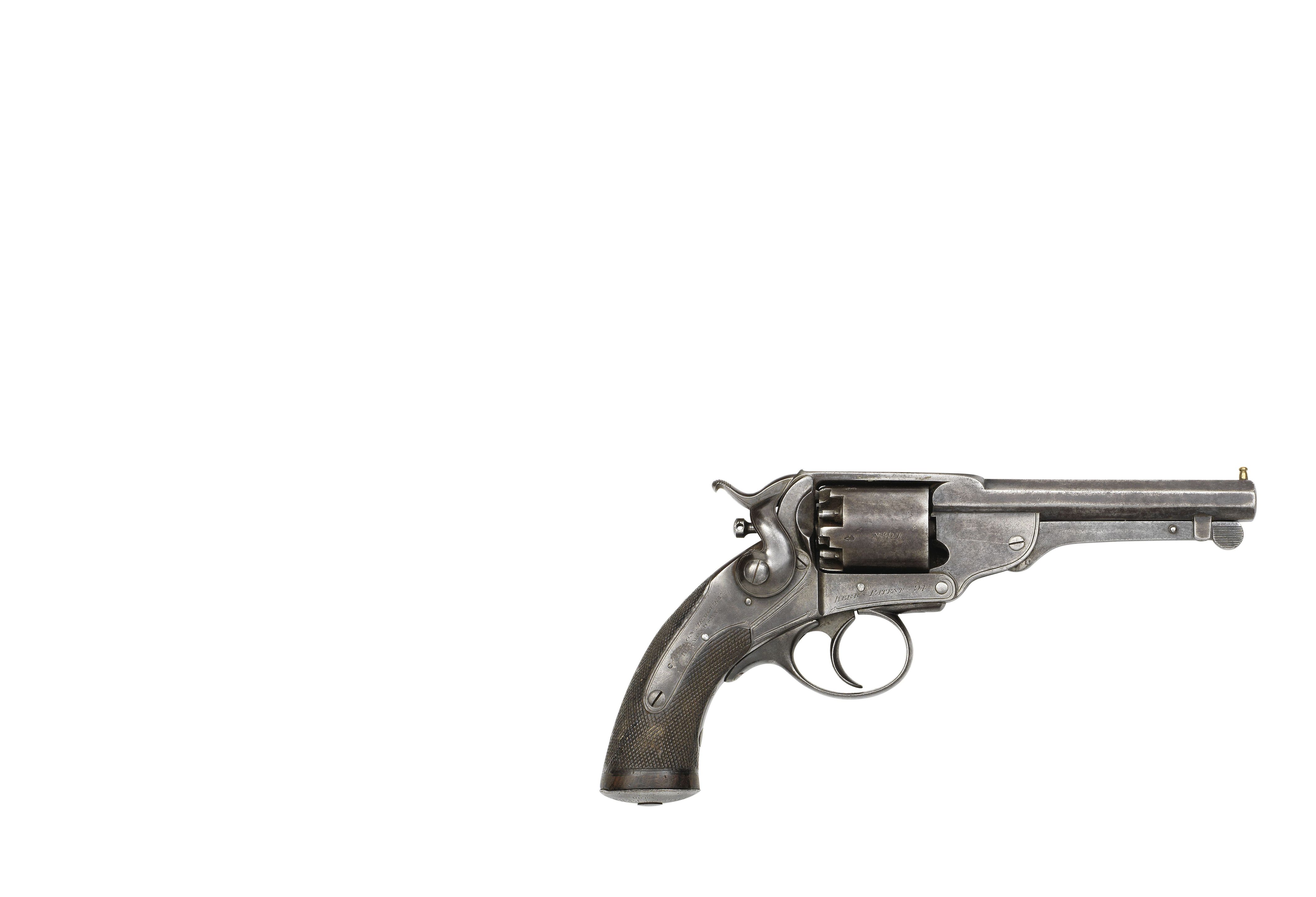 Bonhams : An Early 90-Bore Percussion Kerr Patent Single-Action ...