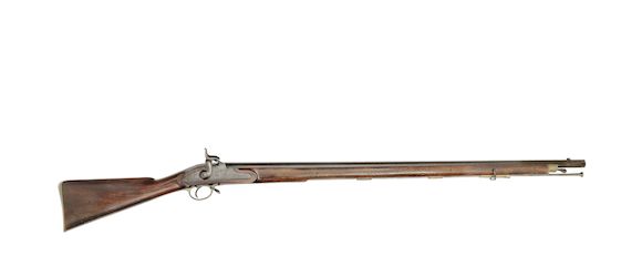 Bonhams : A 10-Bore Percussion 1845 Pattern Service Musket
