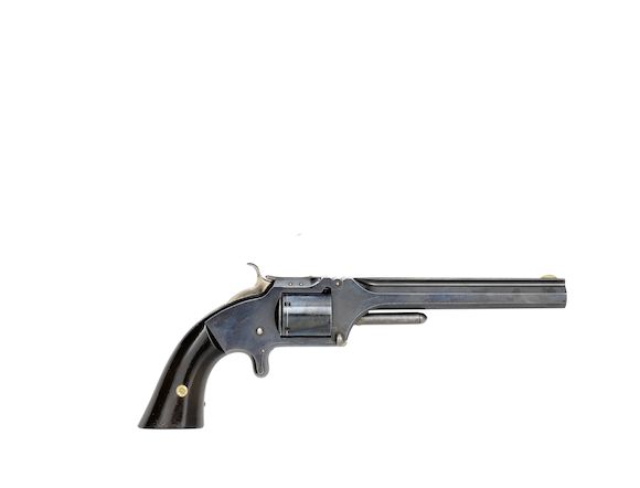 Bonhams : A .32 Rim-Fire Smith & Wesson Old Model No. 2 Six-Shot Revolver