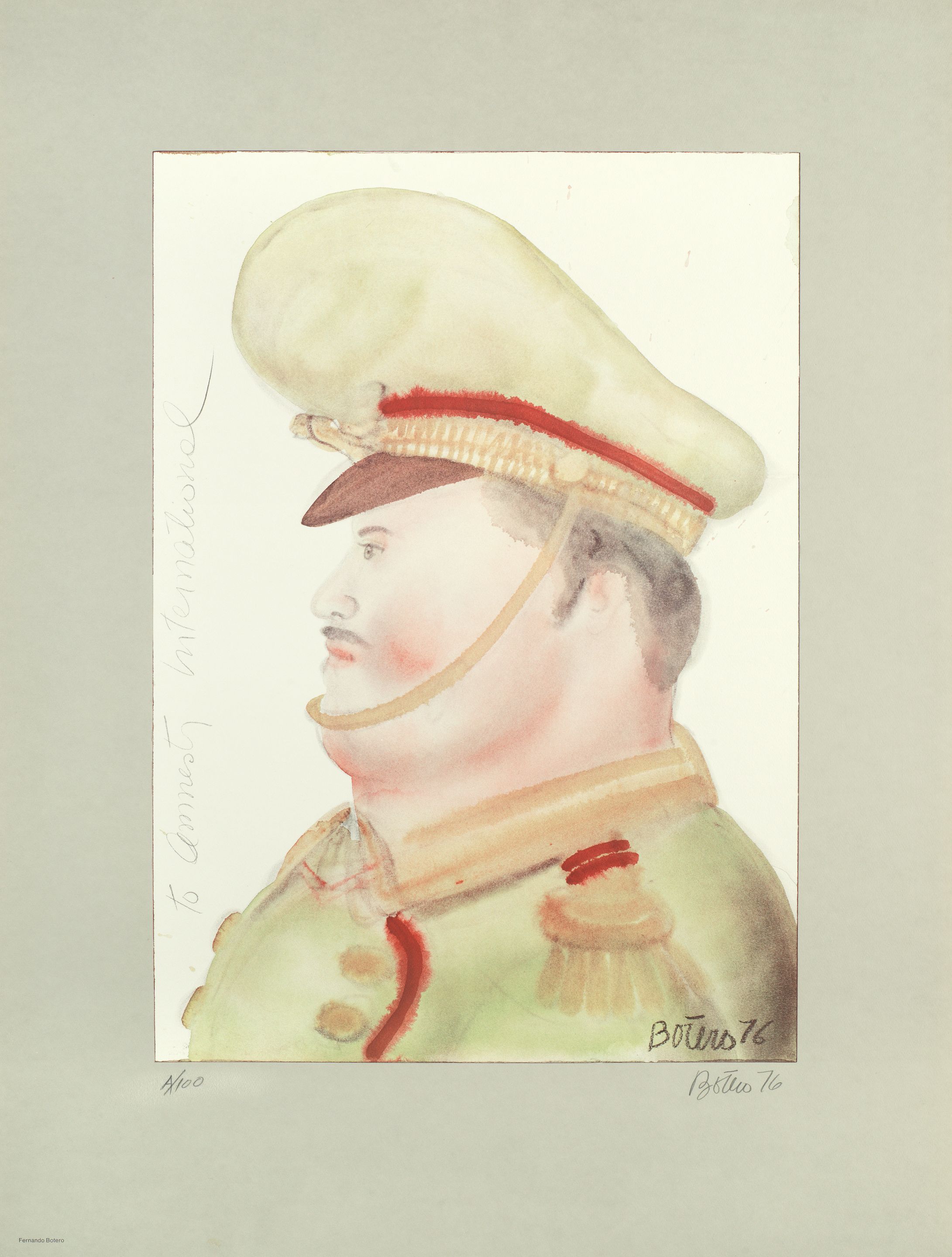 Bonhams : Fernando Botero (Colombian, born 1932) To Amnesty ...