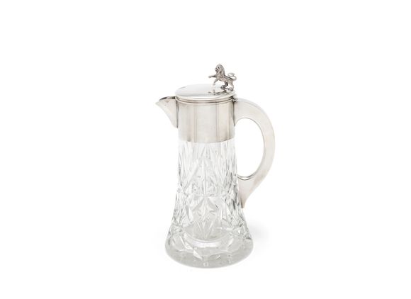 Bonhams : A German silver-mounted lemonade pitcher by Theodore Müller ...