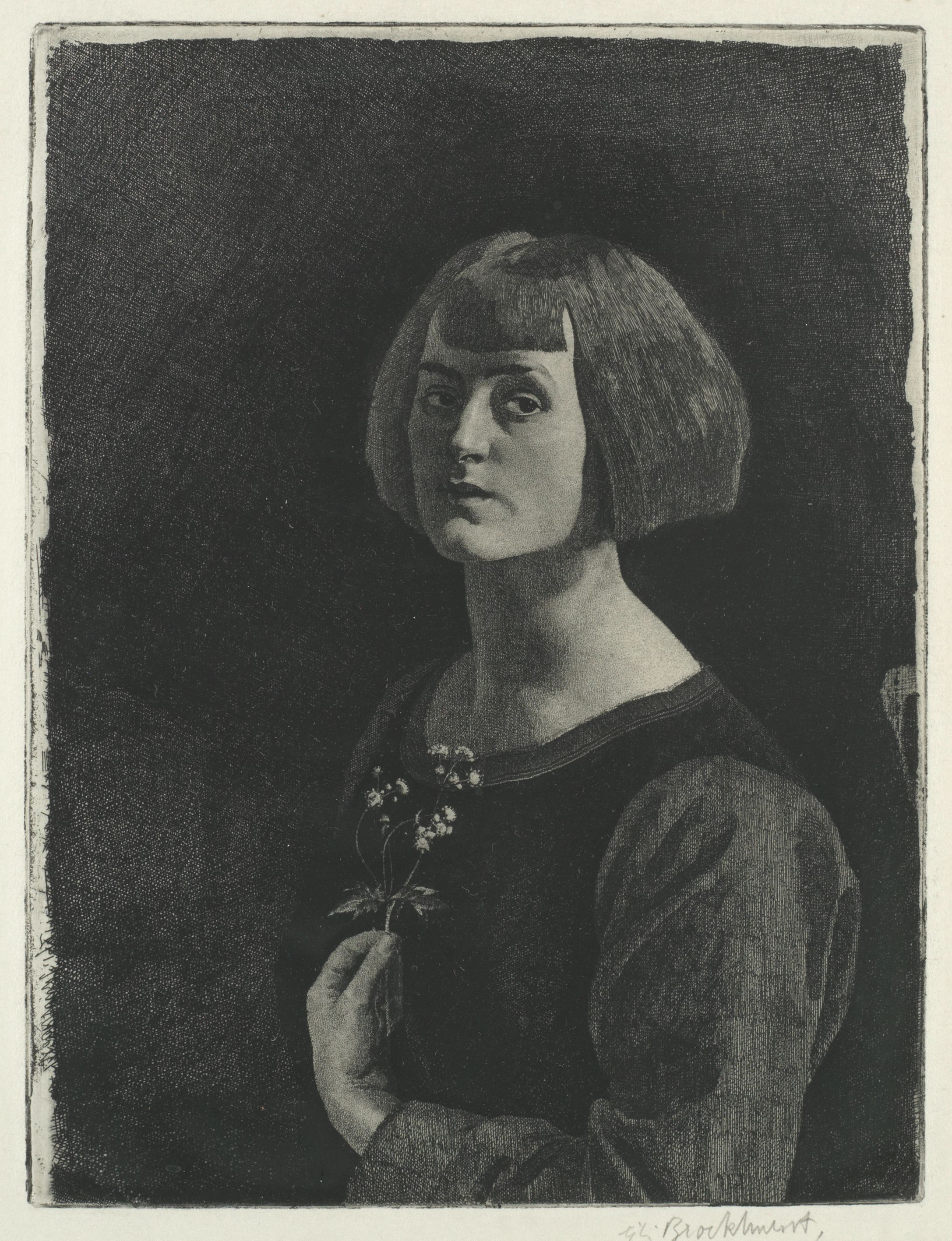 Bonhams : Gerald Leslie Brockhurst R.A., R.P., R.E. (British, 1890-1978 ...