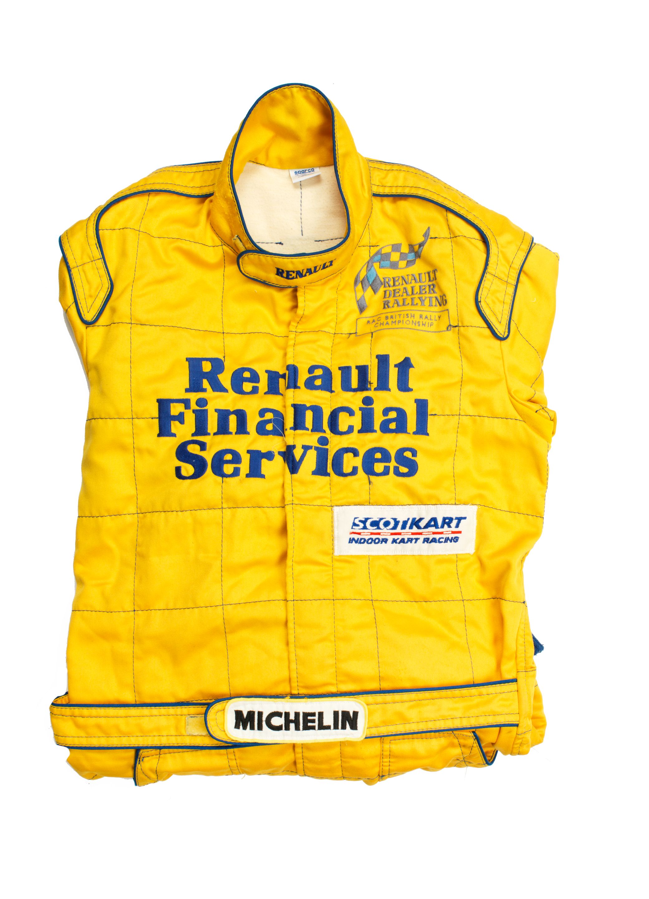 Bonhams Cars : A pair of Robbie Head's Renault Dealer Rallying overalls ...