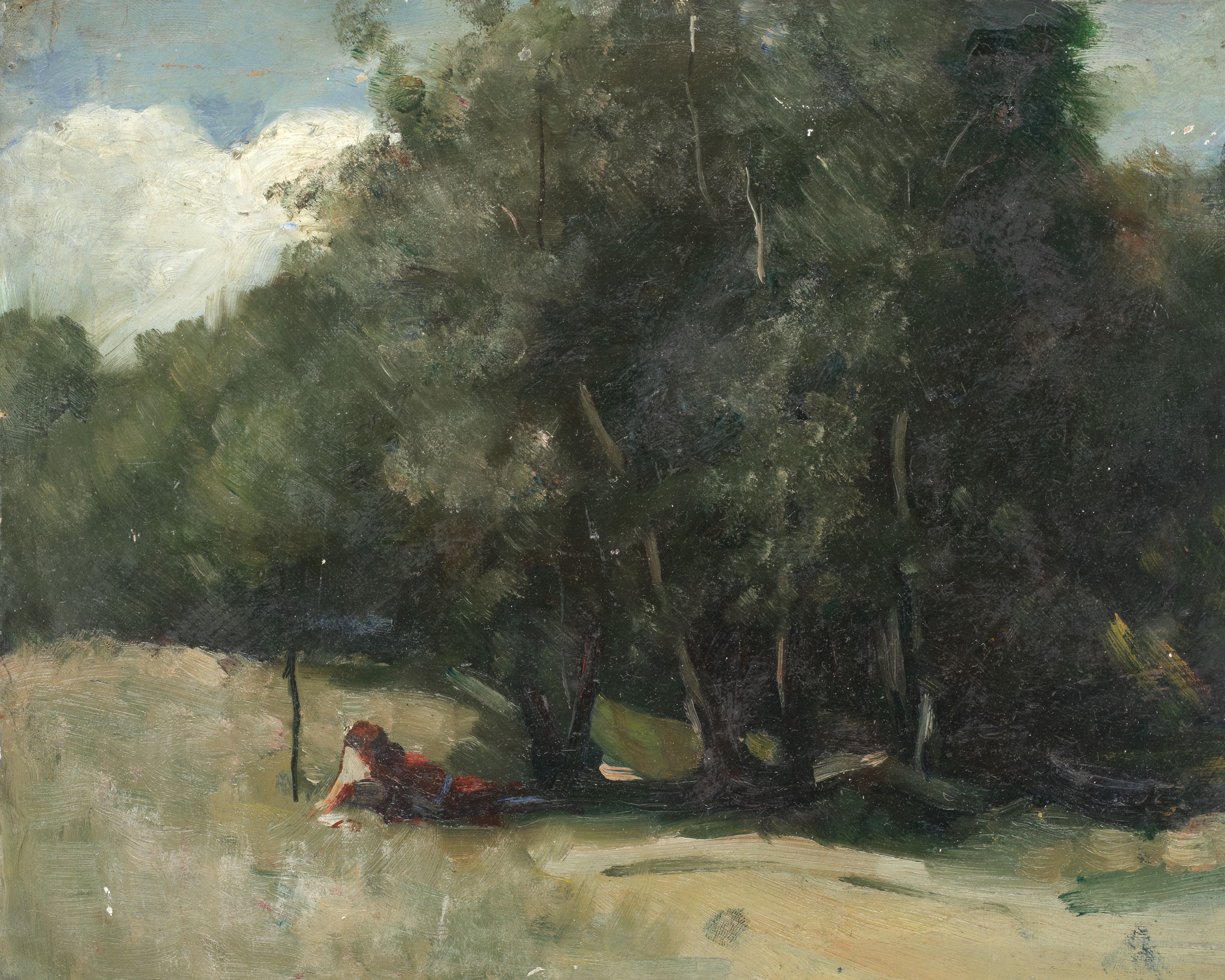 Bonhams : Isaac Rosenberg (British, 1890-1918) London Park (unframed ...
