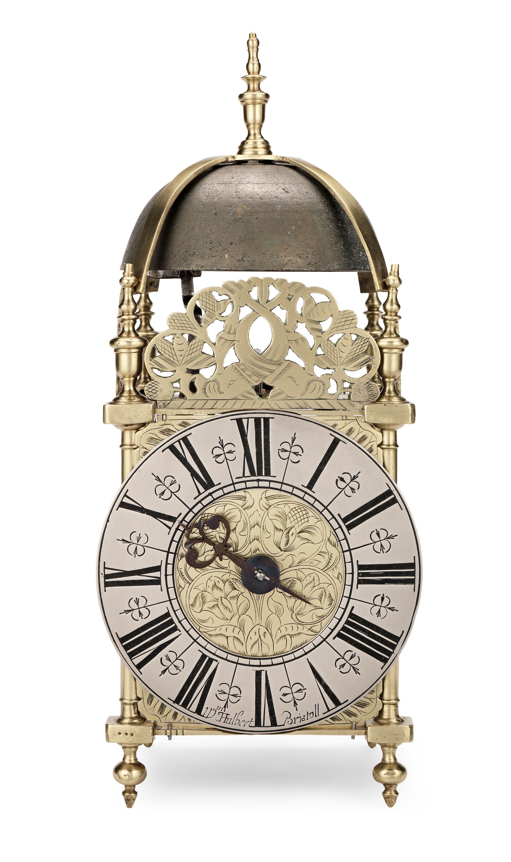 Bonhams : A good late 17th century West Country lantern clock William ...