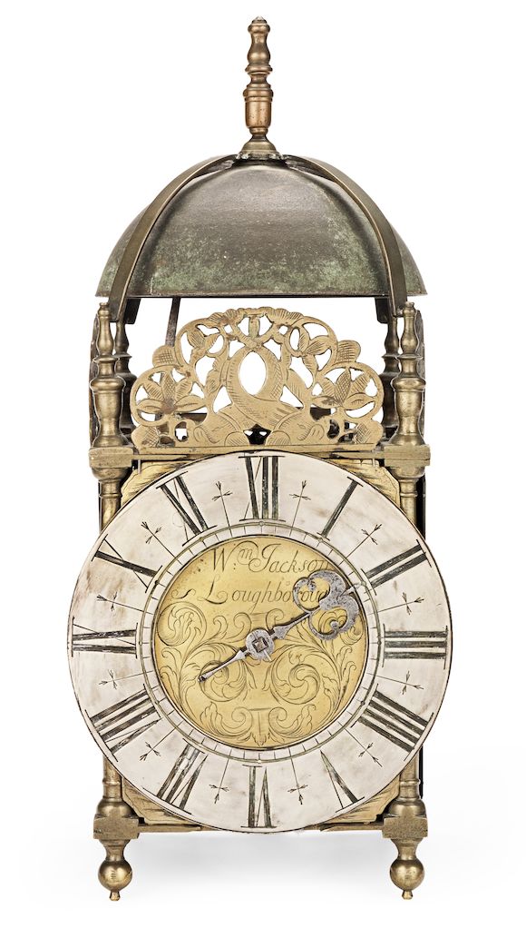 Bonhams : A first half of the 18th century lantern clock William ...