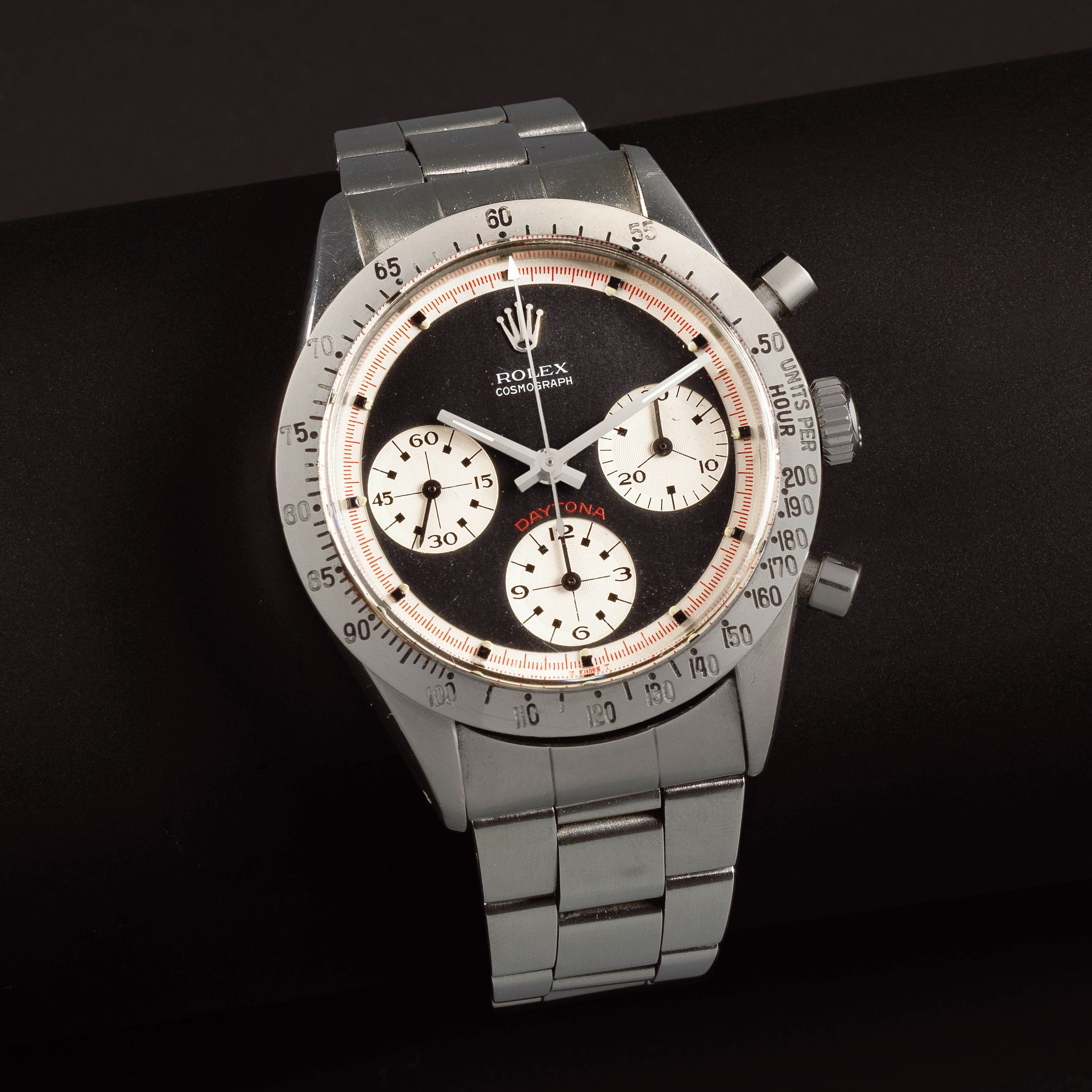 Bonhams : Rolex. An exceptionally rare stainless steel manual wind ...