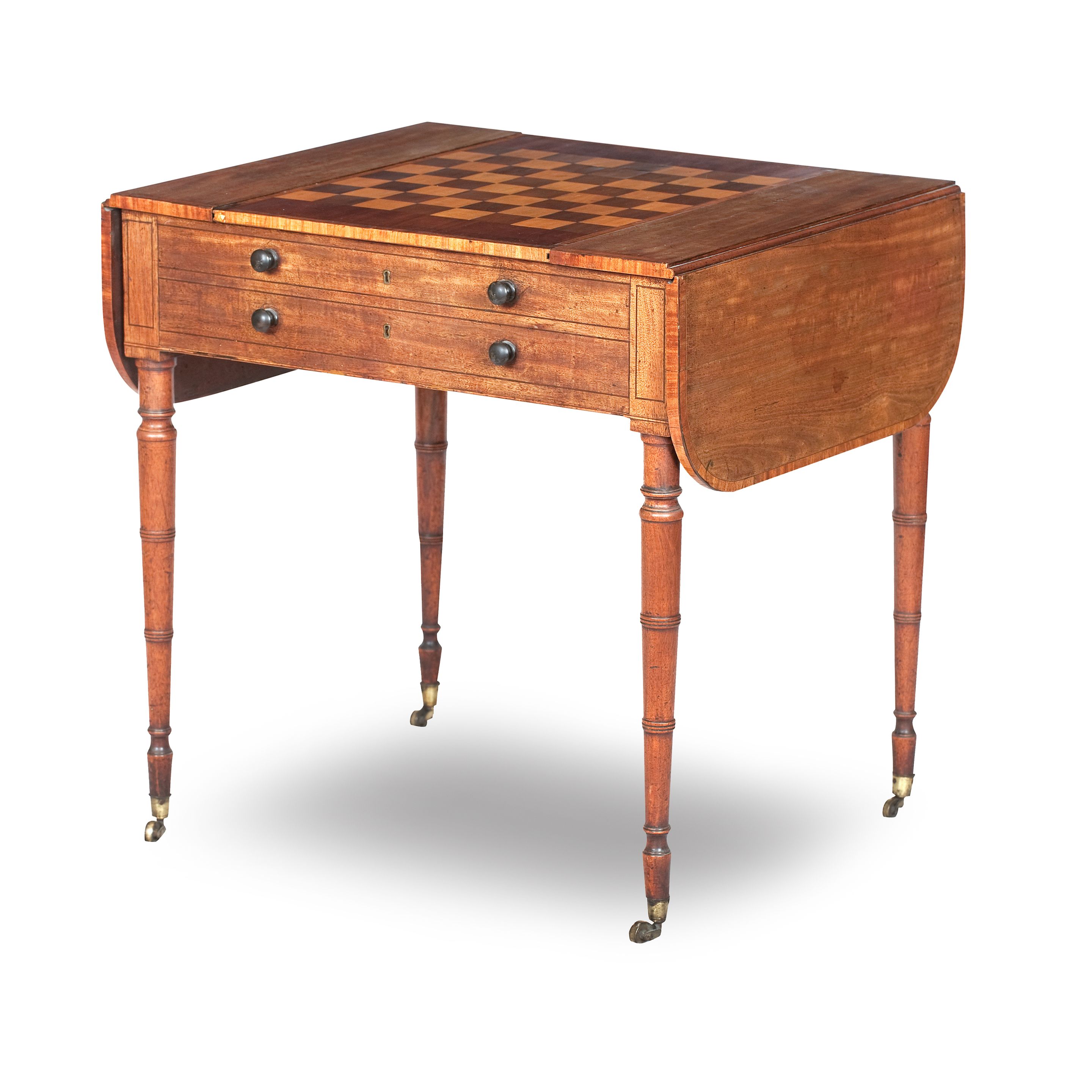 Bonhams : A 19th century mahogany and crossbanded Games Table